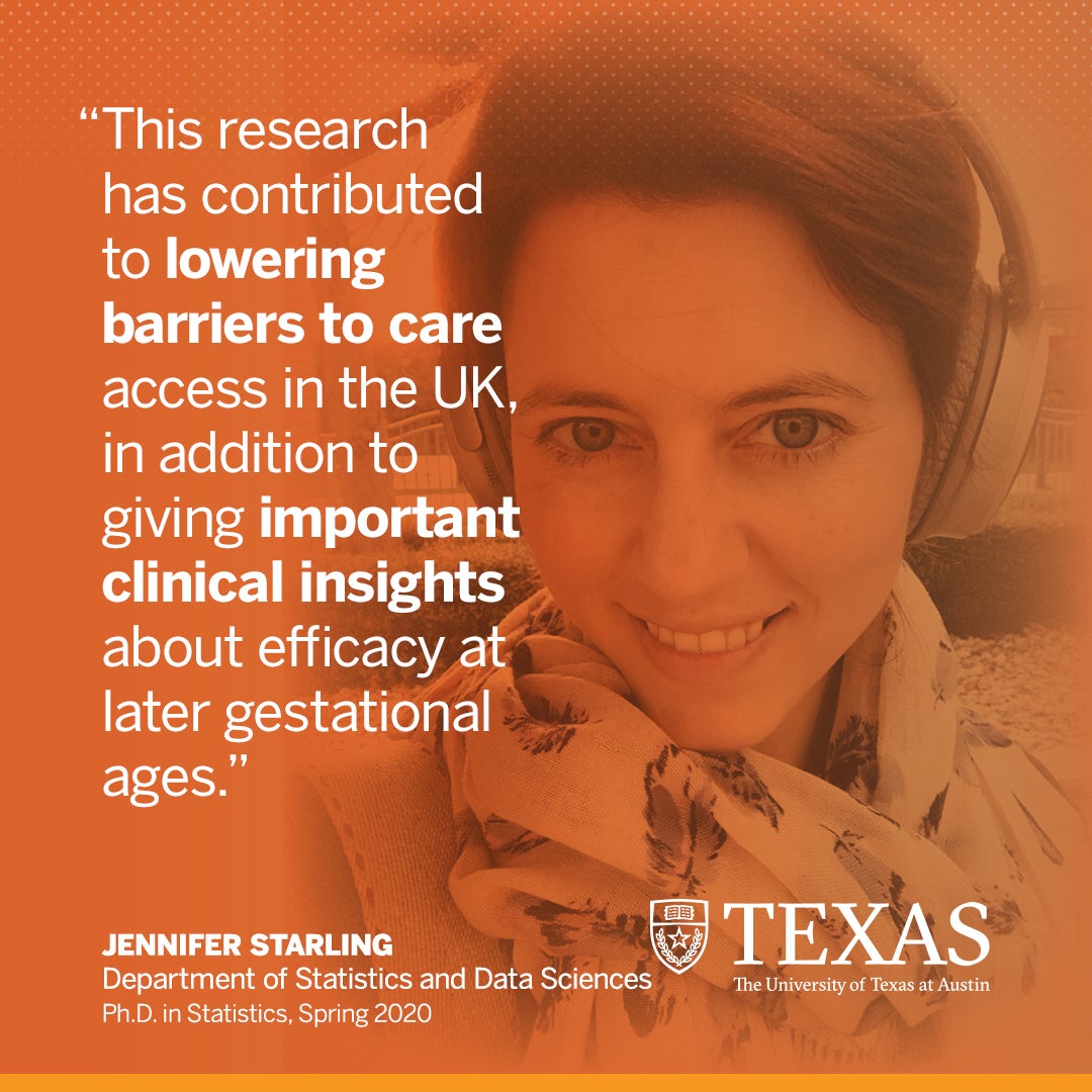 Graduating Ph.D. Student Spotlight: Jennifer Starling | Department of Statistics and Data Sciences